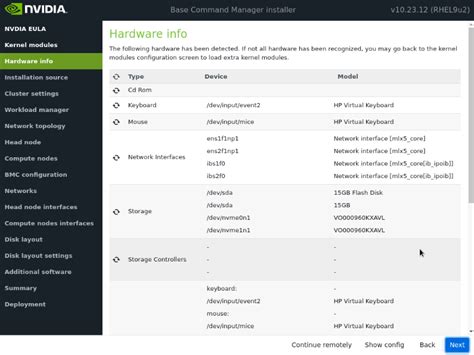 Initial Cluster Setup — Nvidia Dgx Basepod On Rhel Deployment Guide