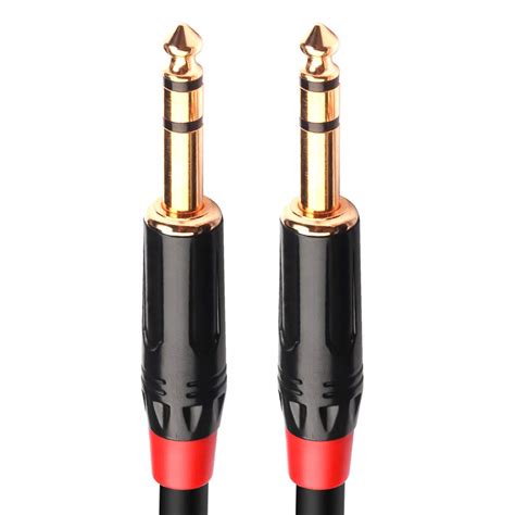 Snapklik DISINO 1 4 Inch TRS Cable Heavy Duty 6 35mm Male To