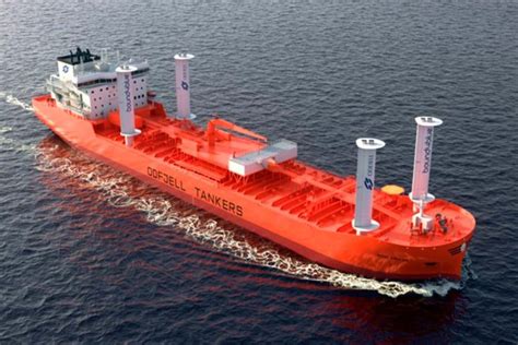 Odfjell First To Install Suction Sails On Deep Sea Chemical Tanker