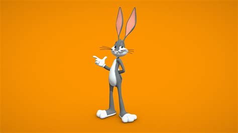 Bugs Bunny 3d Model 3d Printable Cgtrader