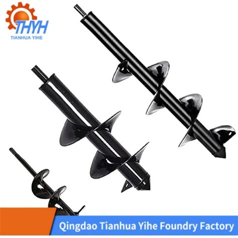 Photovoltaic Solar System Accessory HDG Spiral Ground Anchor Helical