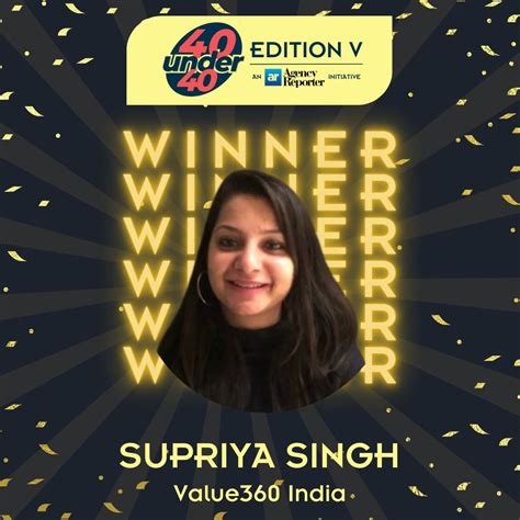 Supriya Singh On Linkedin Gratitude 40under40 29 Comments