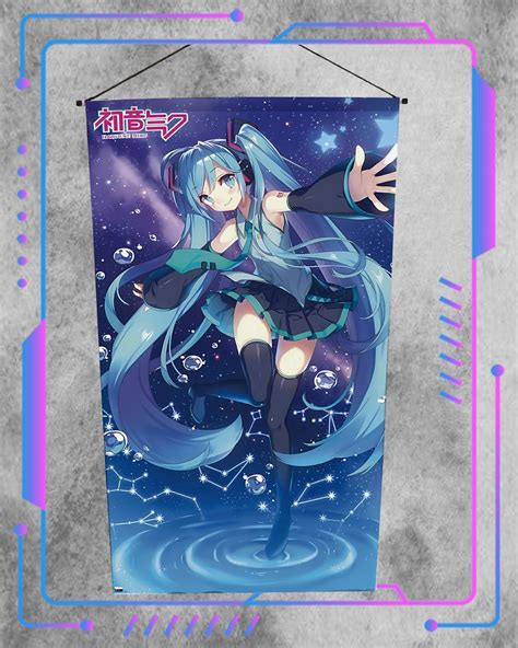 Banner Vocaloid Hatsune Miku 2 Pixel And Prints
