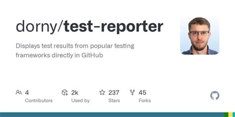 Github Action To Visualize Test Results In Github Ui Rdotnet