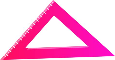Triangle Ruler School Supply Icon Png 20693386 Png