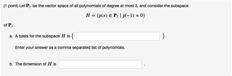 Solved Linear Algebra Answers Must Be Correct Or Else It Chegg