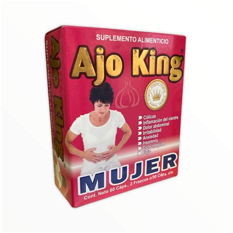 Ajo King Mujer 60 Cápsulas Natuzem