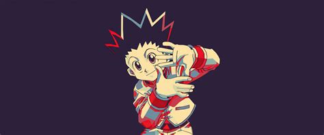 Gon Freecss Wallpaper 4k Minimalist Hunter X Hunter