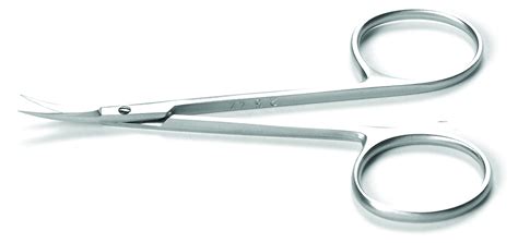 Scissors 9cm Curved Blade Small Tips Aktive S R L