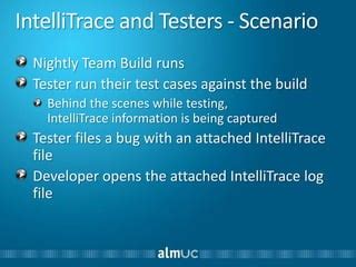 Advanced Debugging Using IntelliTrace PPT