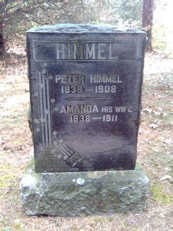 Rev Peter Phillip Himmel 1838 1908 Mémorial Find a Grave