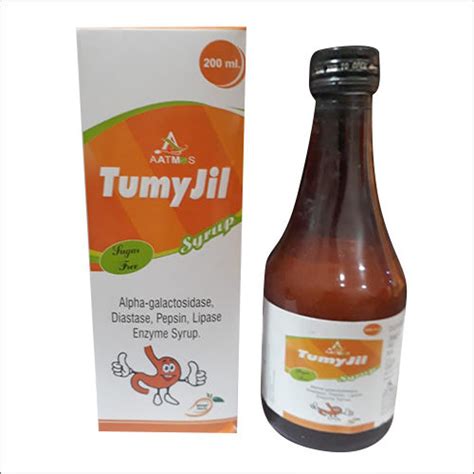 200ml Alpha Galactosidase Diastase Pepsin Lipase Enzyme Syrup Drug