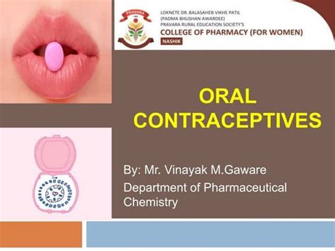 Oral Contraceptives Medicinal Chemistry Pptx