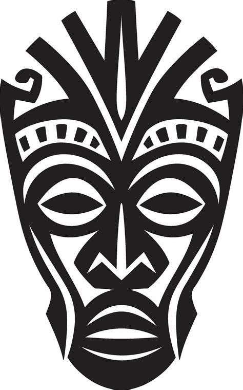Mystic Symbolism African Tribal Vector Art Cultural Identity Iconic