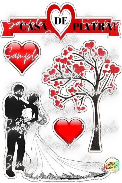Wedding Anniversary Loving Couple Edible Cake Topper
