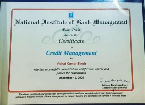 Vishal Kumar Singh On Linkedin Banking Nibm Learningeveryday