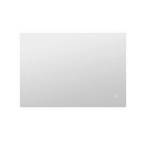 40 In W X 28 In H Large Rectangular Frameless Wall Mount Anti Fog LED