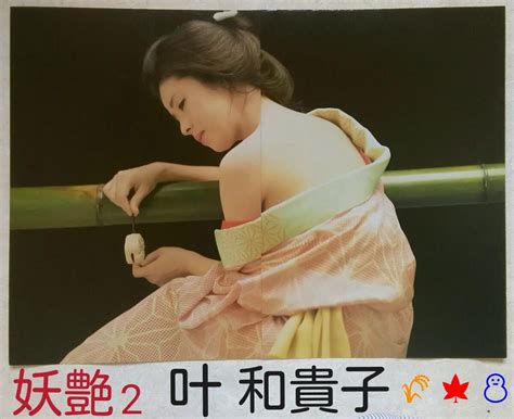 付与 ♥妖艶2♥ 叶 和貴子 さん 写真集 切り抜き 9枚 10画像 A4サイズ
