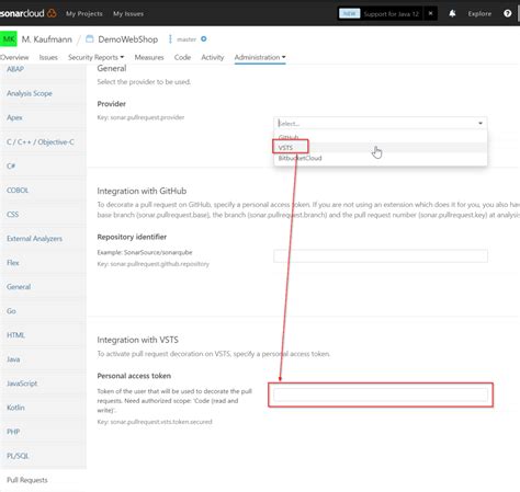 Use Pull Request Decoration In Azure Devops With Sonarcloud