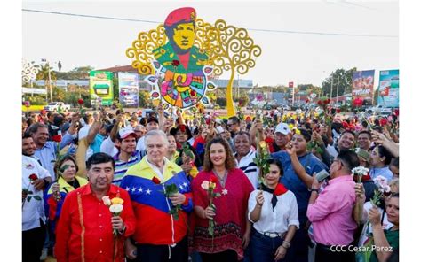 Comandante Hugo Chávez Renace En El Corazón Del Pueblo Nicaragüense