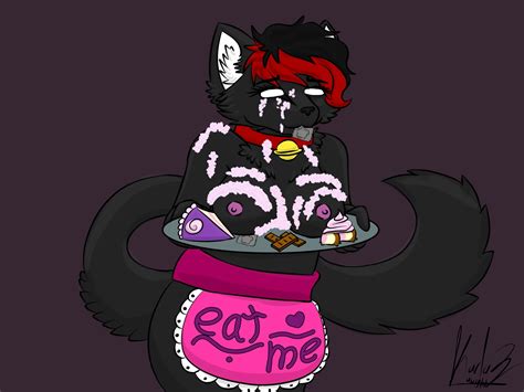 Rule 34 Anthro Apron Bell Black Hair Breasts Cake Candy Chocolate Clothing Condom Cream