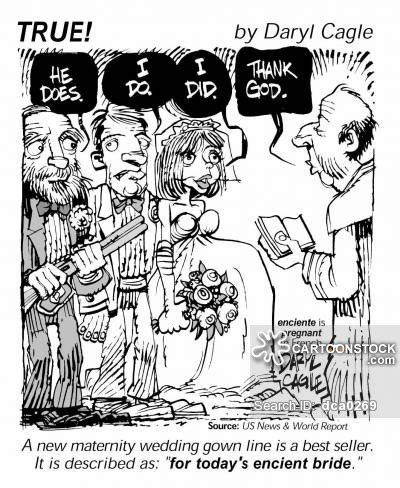 Shotgun Wedding Cartoons And Comics Funny Pictures From Cartoonstock
