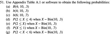 solved use appendix table a 1 ﻿or software to obtain the
