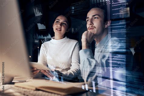 Teamwork Cyber Security And Programming With Business People At
