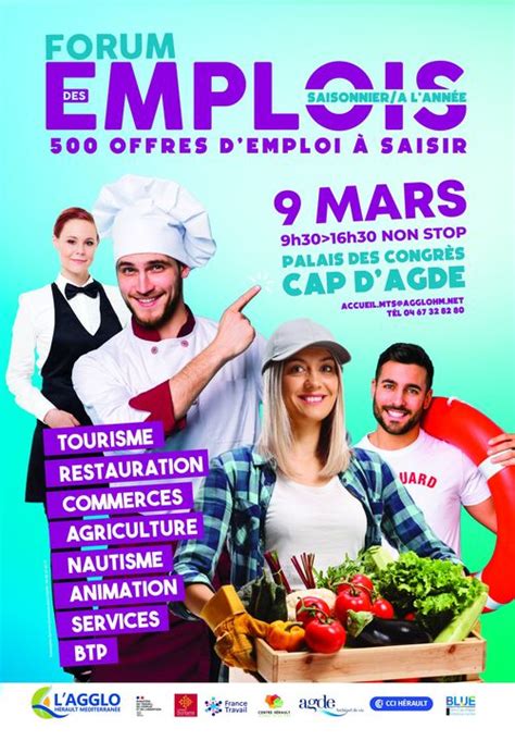 Le Cap Dagde Plus De 500 Postes à Saisir Ce 9 Mars Au Palais Des