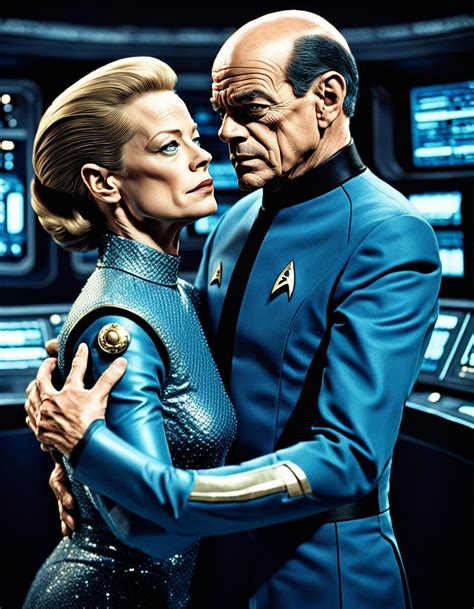 Star Trek Voyager Seven Of Nine Jeri Ryan Dancing With The Doctor