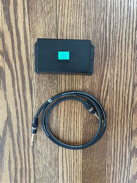 Anarchy Machines Illuminated Latching Push Button Footswitch Reverb