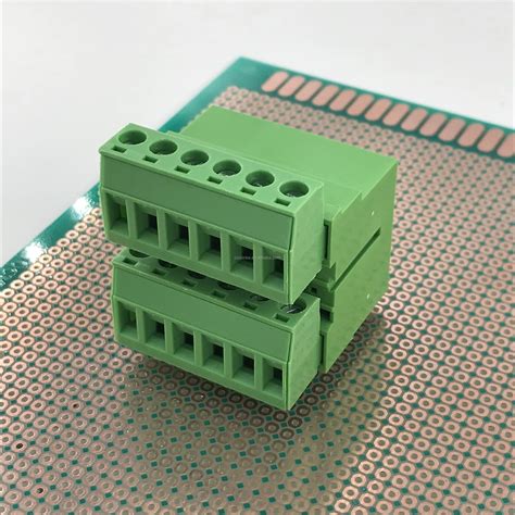 Double Row Pluggable PCB Terminal Block Mm Pitch