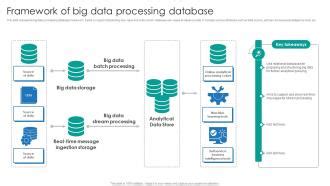 Framework Of Big Data Processing Database PPT Sample