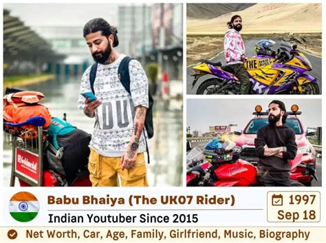 Babu Bhaiya Uk07 Rider Net Worth Biography 2023 Bigg Boss Wife