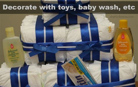 Easy Diaper Cake Tutorial