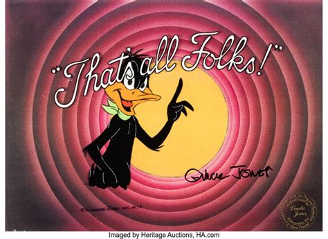 Daffy Ducks Thanks For Giving Special Thats All Folks Daffy Duck