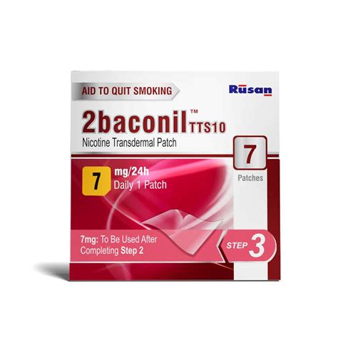 Buy Nicotex Nicotine Patch 7mg 7 Patches Helps Quit Smoking Online And Get Upto 60 Off At