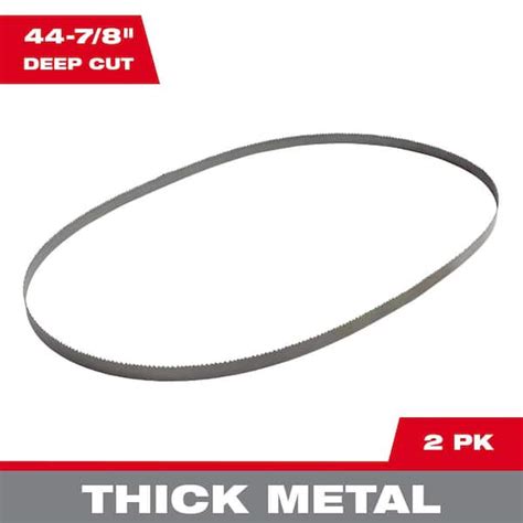 Reviews For Milwaukee In TPI Deep Cut Portable Bi Metal Band Saw Blades Pack
