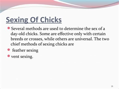 Chick Grading And Sexing Ppt