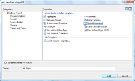 Test Driving Stored Procedures In Sql Server In Vs2008 Cory Foy