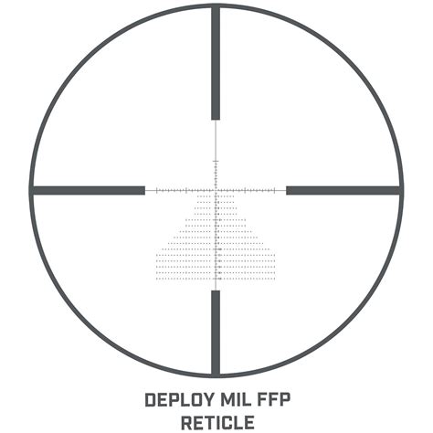 Bushnell Match Pro 6 24x50 Ffp Riflescope Deploy Mil