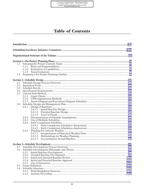 toc pdf business