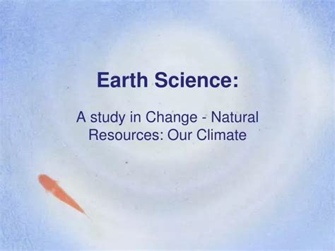 PPT Earth Science PowerPoint Presentation Free Download ID 2875242