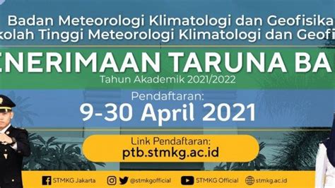 Kabar Gembira Pendaftaran Sekolah Kedinasan BMKG Telah Dibuka Lulus Langsung Bekerja