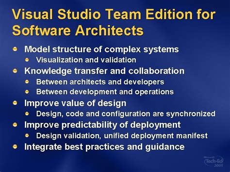 DEV Visual Studio Team Edition For Software
