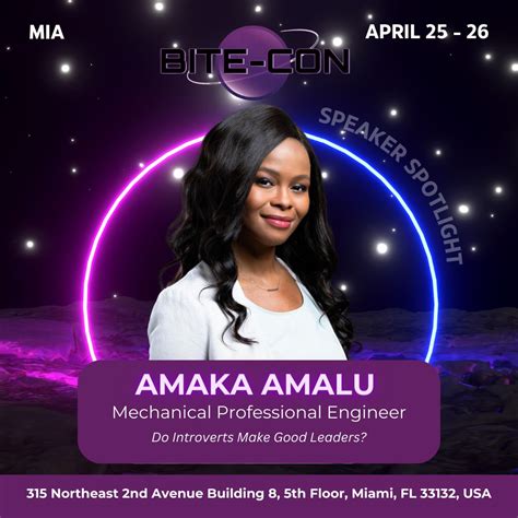 Amaka Amalu Pe On Linkedin Miamitech Techweek Leadership Introverts Stem Engineers