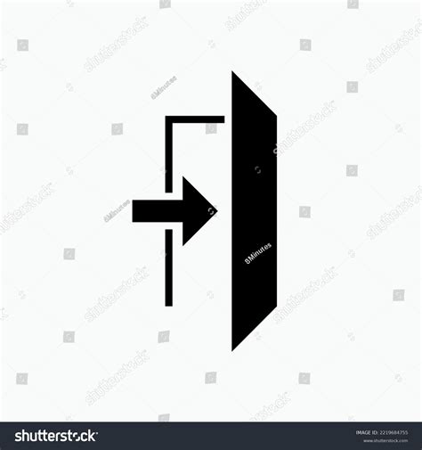 Escape Icon Quit Exit Symbol Stock Vector Royalty Free 2219684755 Shutterstock