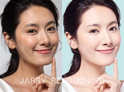 妆面修图前后对比photographyimage Post Production修图师jarryoriginal作品 站酷zcool