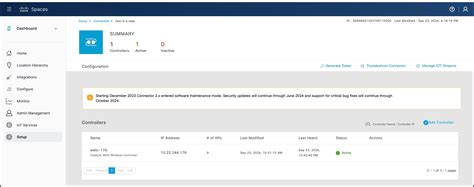 Cisco Spaces Iot Service Configuration Guide Wireless Getting