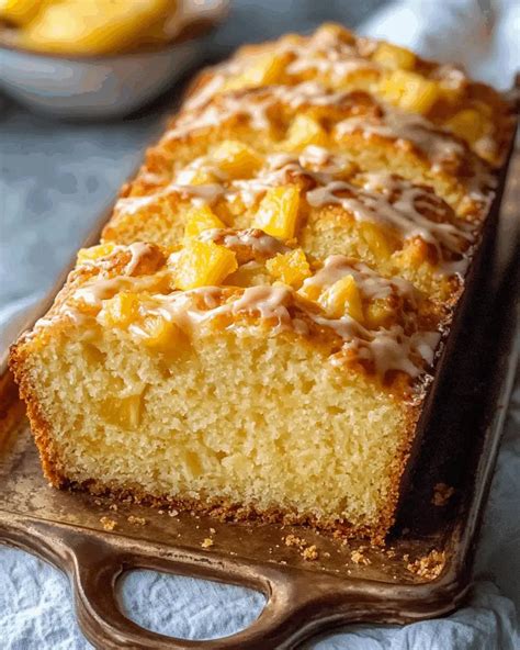 Irresistible Pineapple Bread With Sweet Pineapple Glaze Things Cook